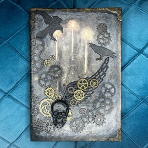 Gothic Scull Steampunk Fantasy Style, Handmade Journal - New Original ...