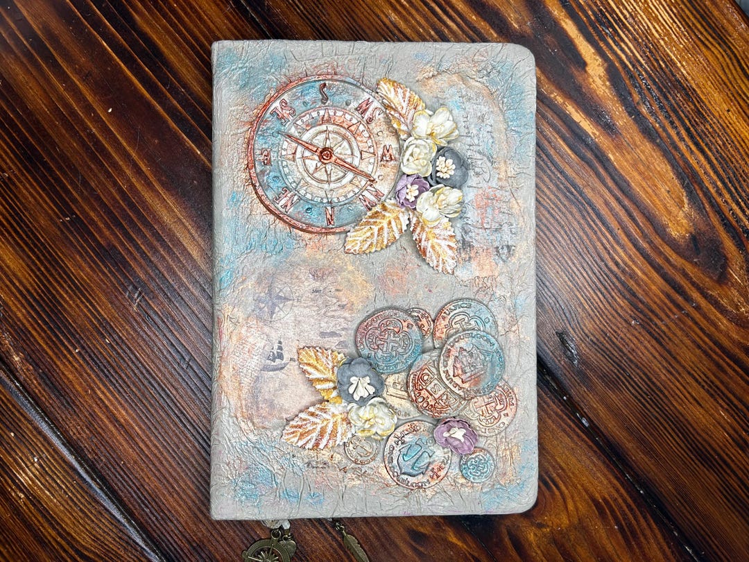 Handmade Journal, Explorer Adventure Treasure-hunter Theme New Original ...