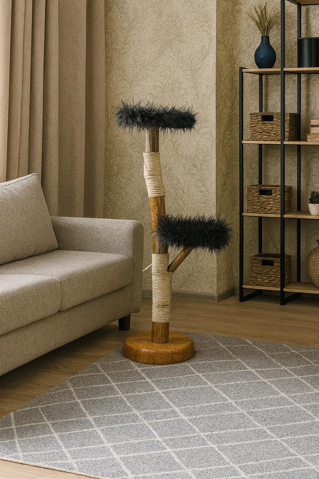 Cat Tree in the Shape of a Tree, Home Decor, Christmas Gift for Cat ...