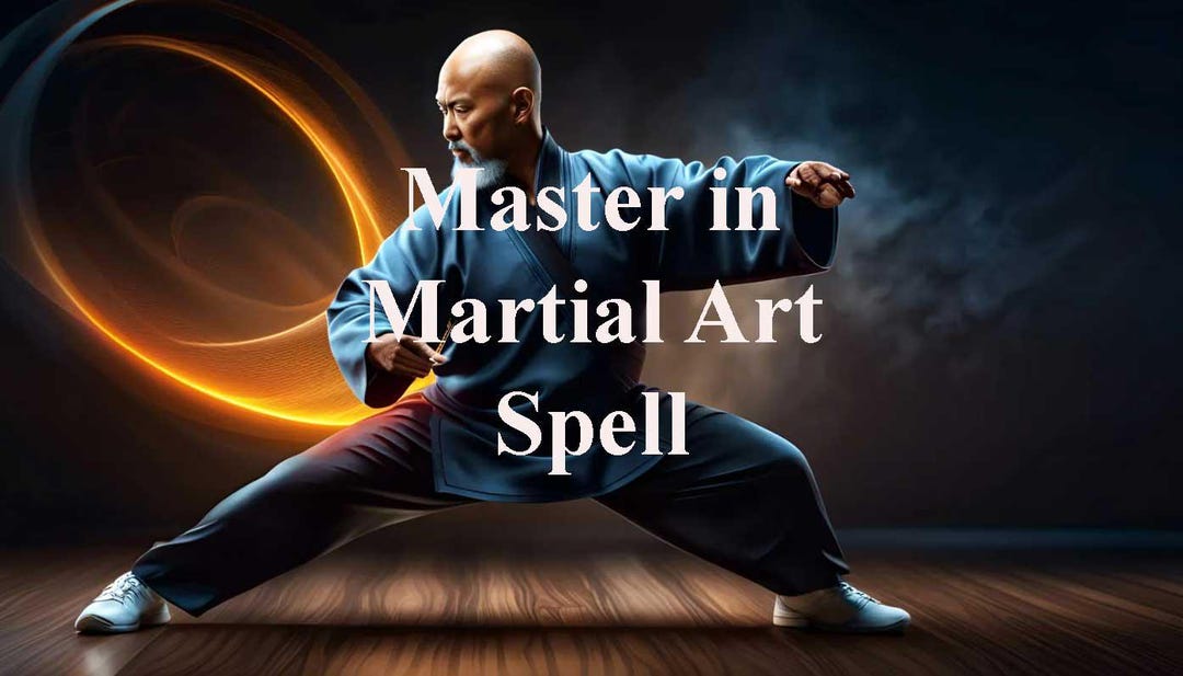 Master in Martial Art Spell, Kung Fu Spell, Natural Fighting Skills ...