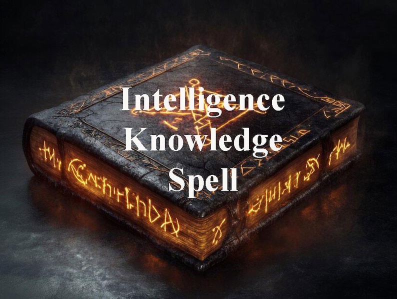 Powerful Intelligence and Knowledge Spell, IQ Spell, Become Mastermind ...