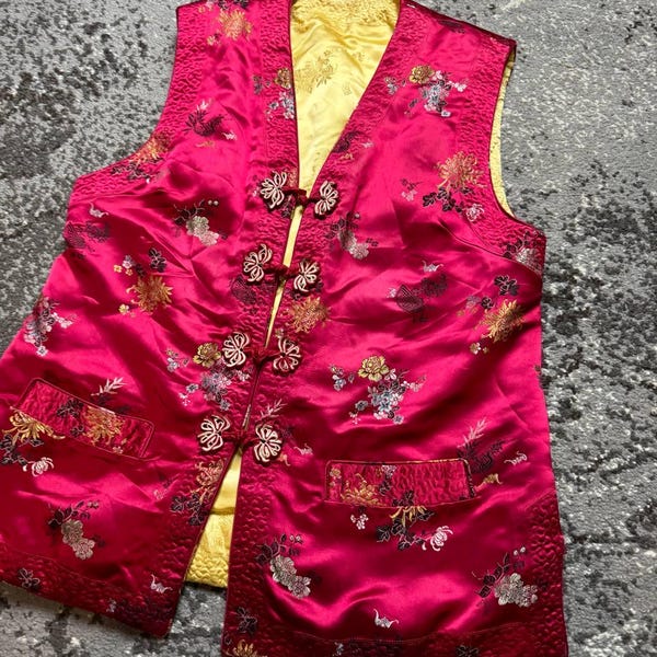 Chinese Vest - Etsy