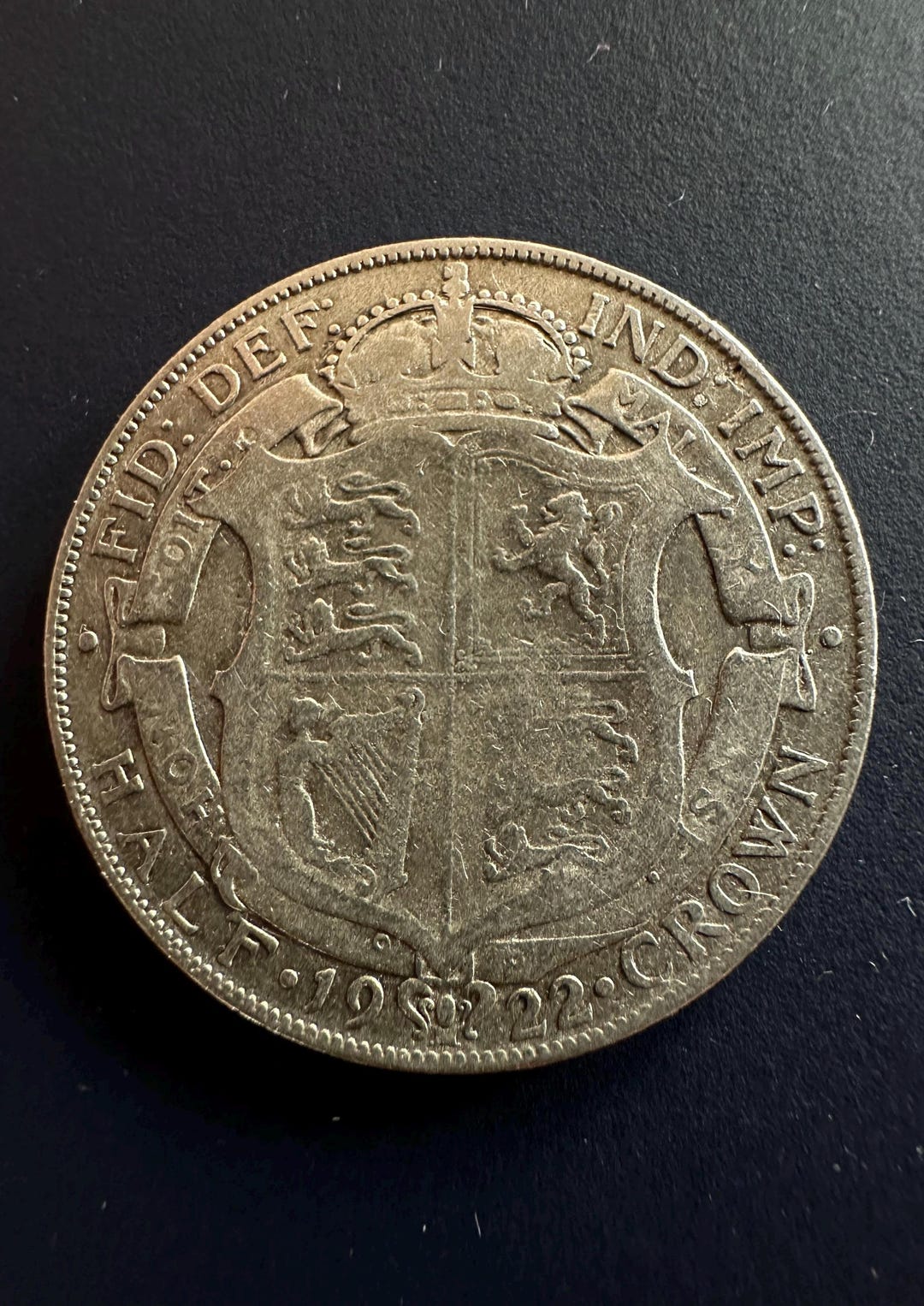 British Half Crown 1922, Coin UK From King George V, Ideal for ...