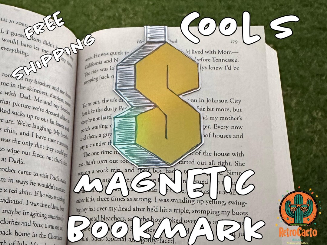 Retro Magnetic Bookmark S, Cool S Book Lover, Planner Accessories ...
