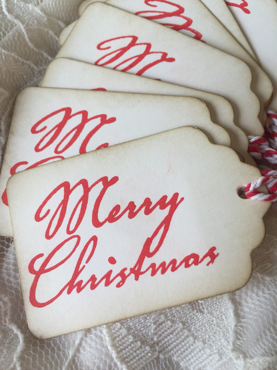 Rustic Gift Tags - Christmas Gift Tags - Merry Christmas Gift Tag ...