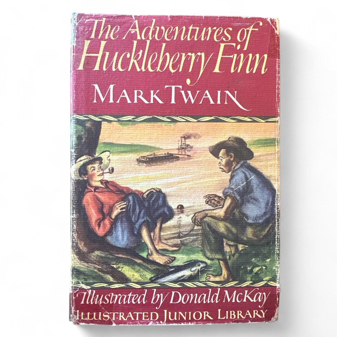 The Adventures of Huckleberry Finn by Mark Twain Illustrated Junior ...