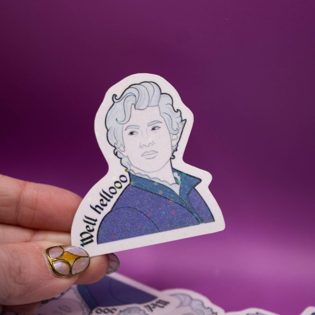 Astarion Sticker - Baldur's Gate Stickers, Bg3 Stickers, Vampire ...