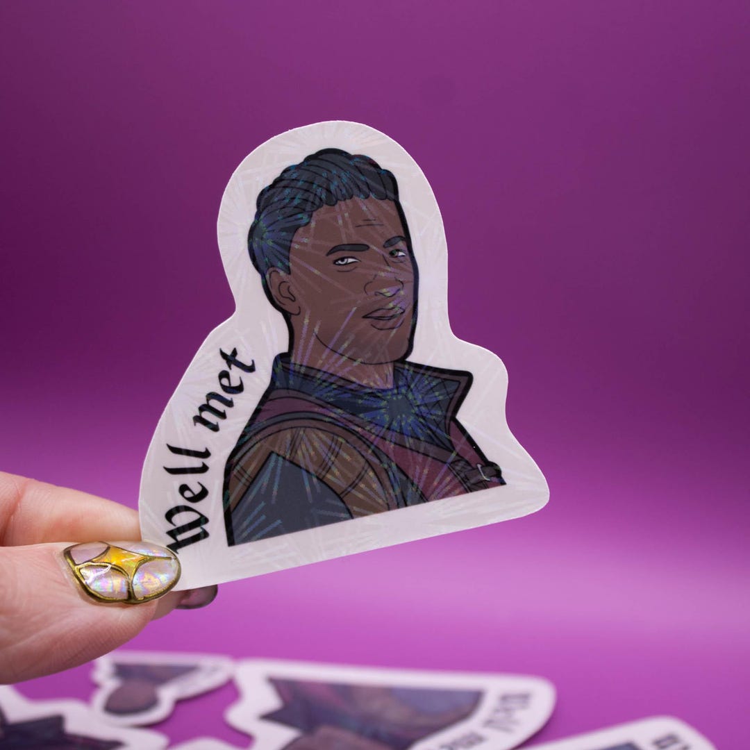 Wyll Sticker - Baldur's Gate Stickers, Bg3 Stickers, Warlock Sticker ...
