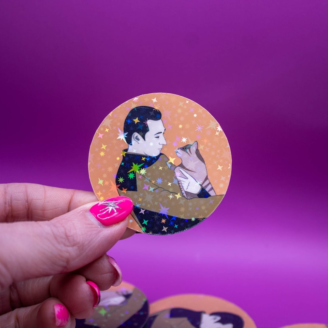 Data and Spot - Star Trek, Scifi Stickers, Starship, Science Fiction ...