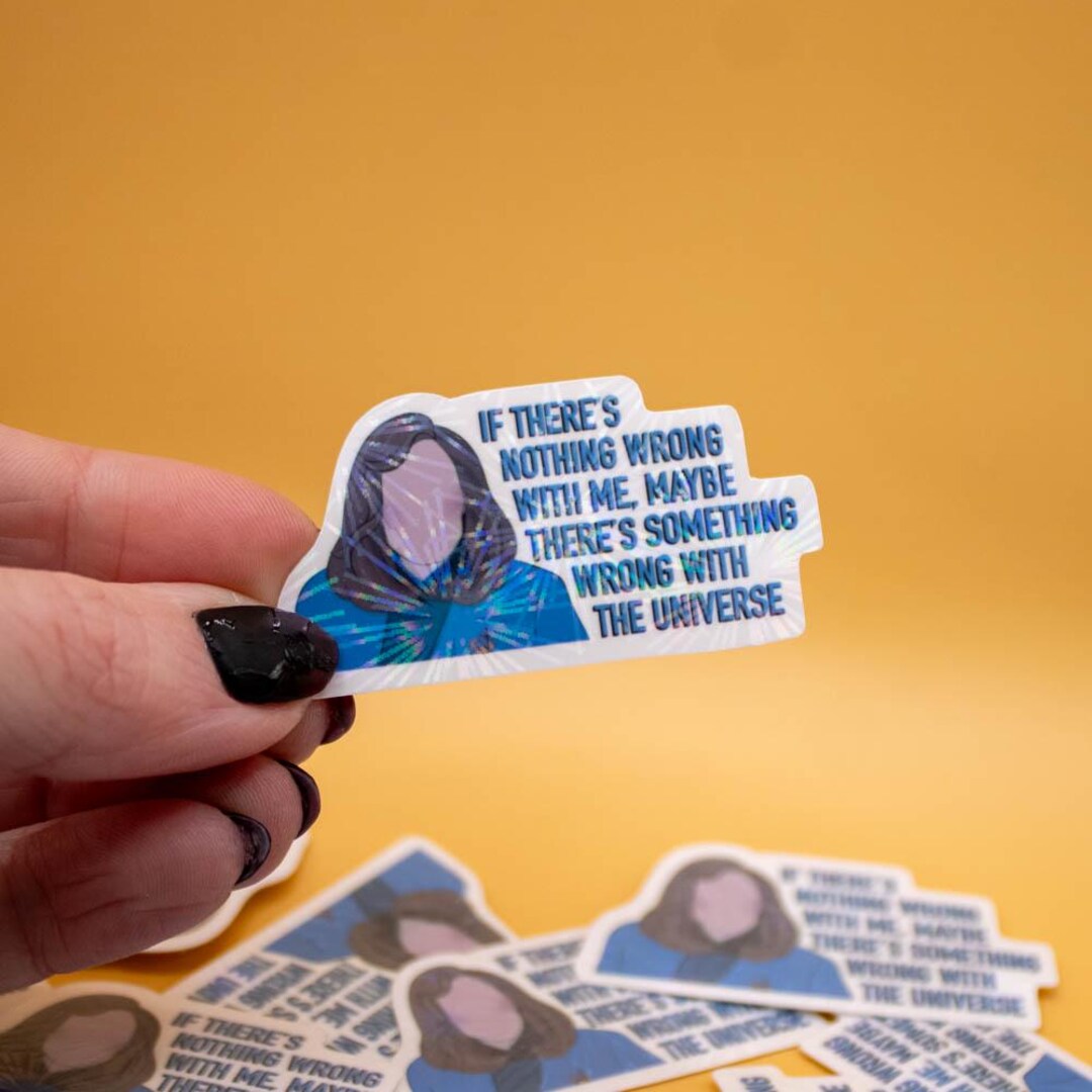 Nothing Wrong With Me - Science Fiction Stickers, Scifi Stickers, Chief ...