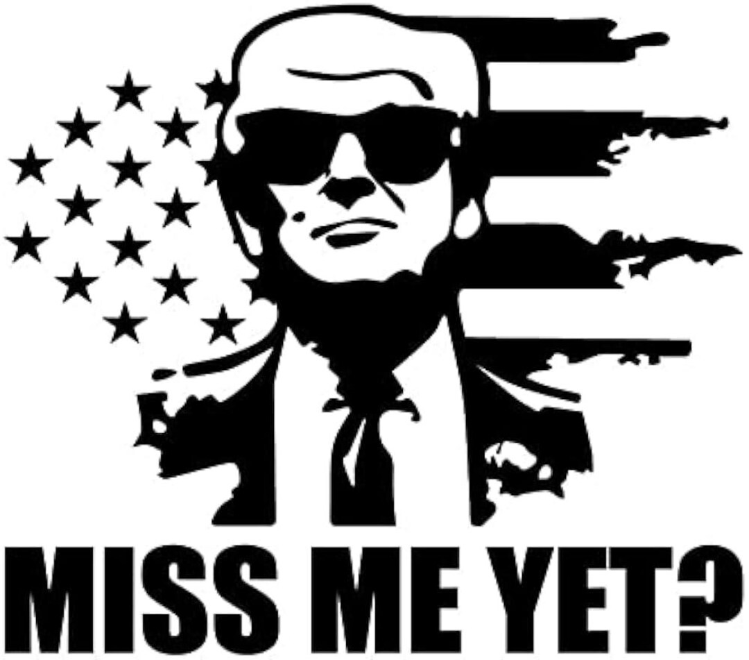 Trump Miss Me yet 5 Sticker 10 Pack - Etsy