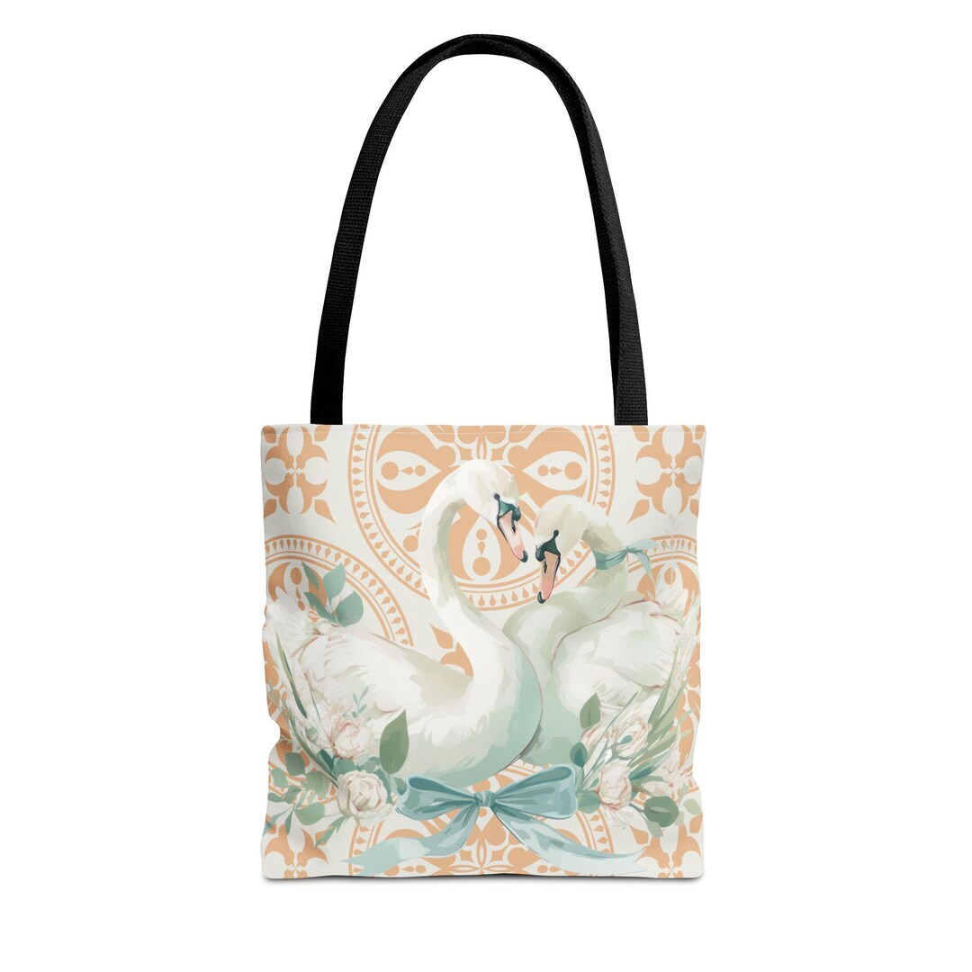 Each Side a Different Rococo Coquette Swan Design - Gift for Her ...