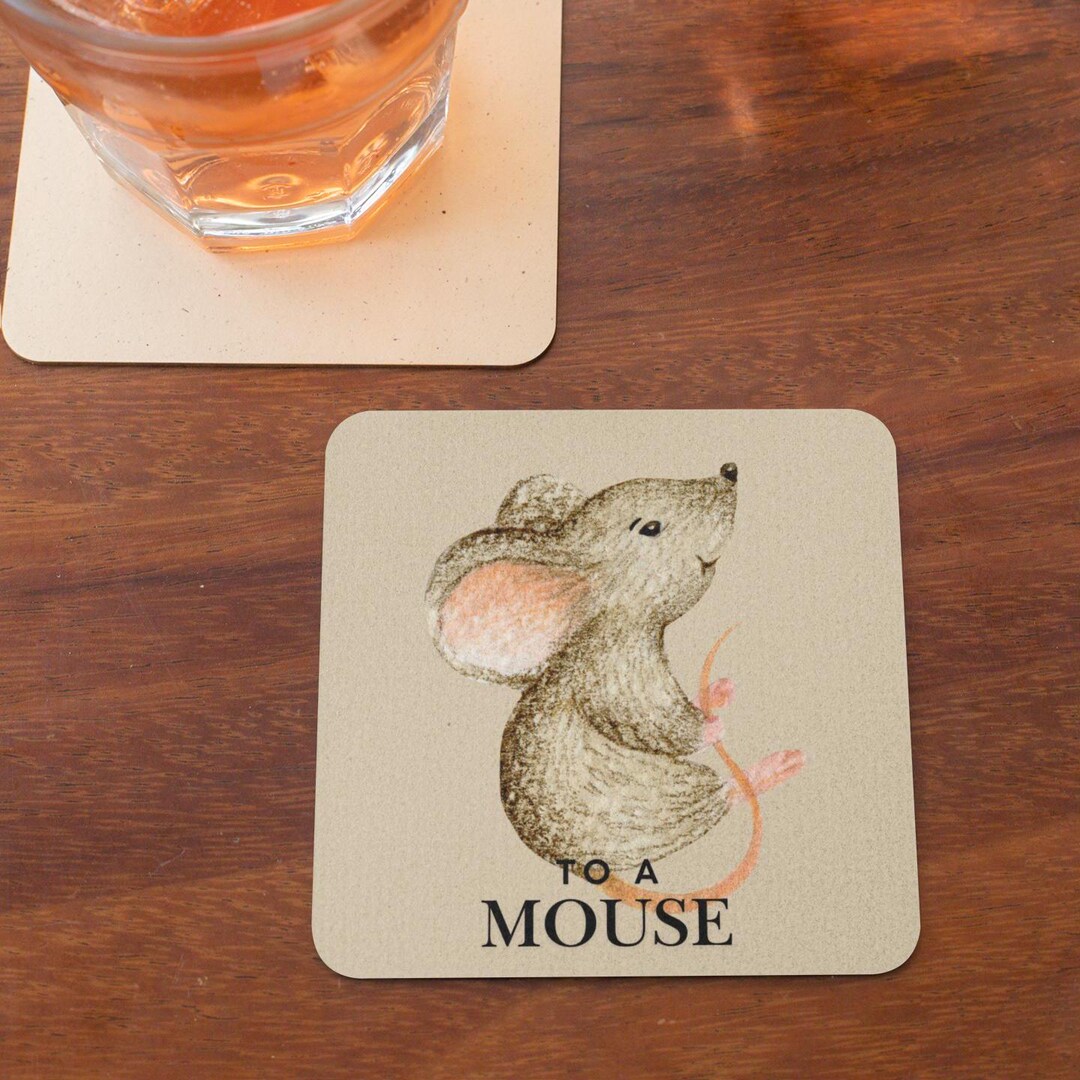 Mouse Coaster to a Mouse Coaster Toast Hogmanay and Burns Night in ...