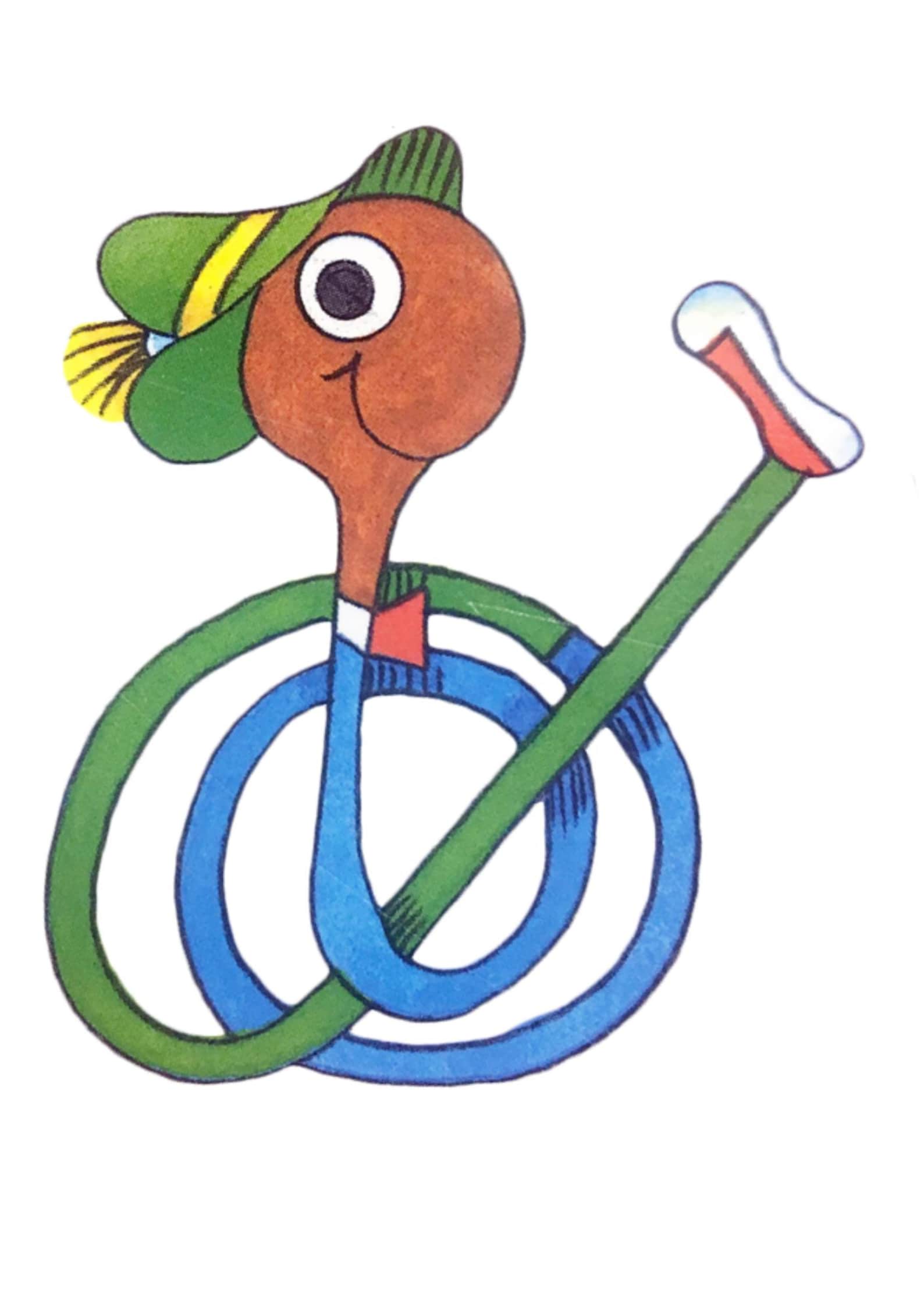 Lowly Worm 7 off PNG Files, Busy Town Digital Download Crafting, Unique ...