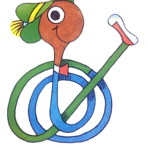 Lowly Worm 7 off PNG Files, Busy Town Digital Download Crafting, Unique ...
