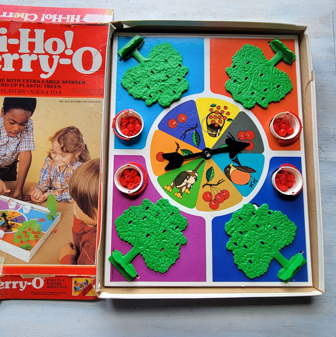 Vintage Hi-ho Cherry-o Children's Board Game Whitman - Etsy