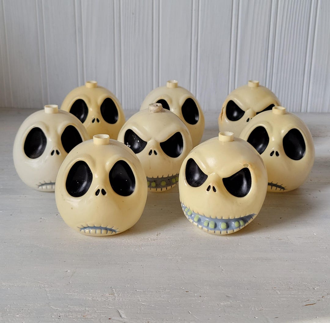 Vintage Jack Skellington Halloween String Light Cover Lot - Etsy