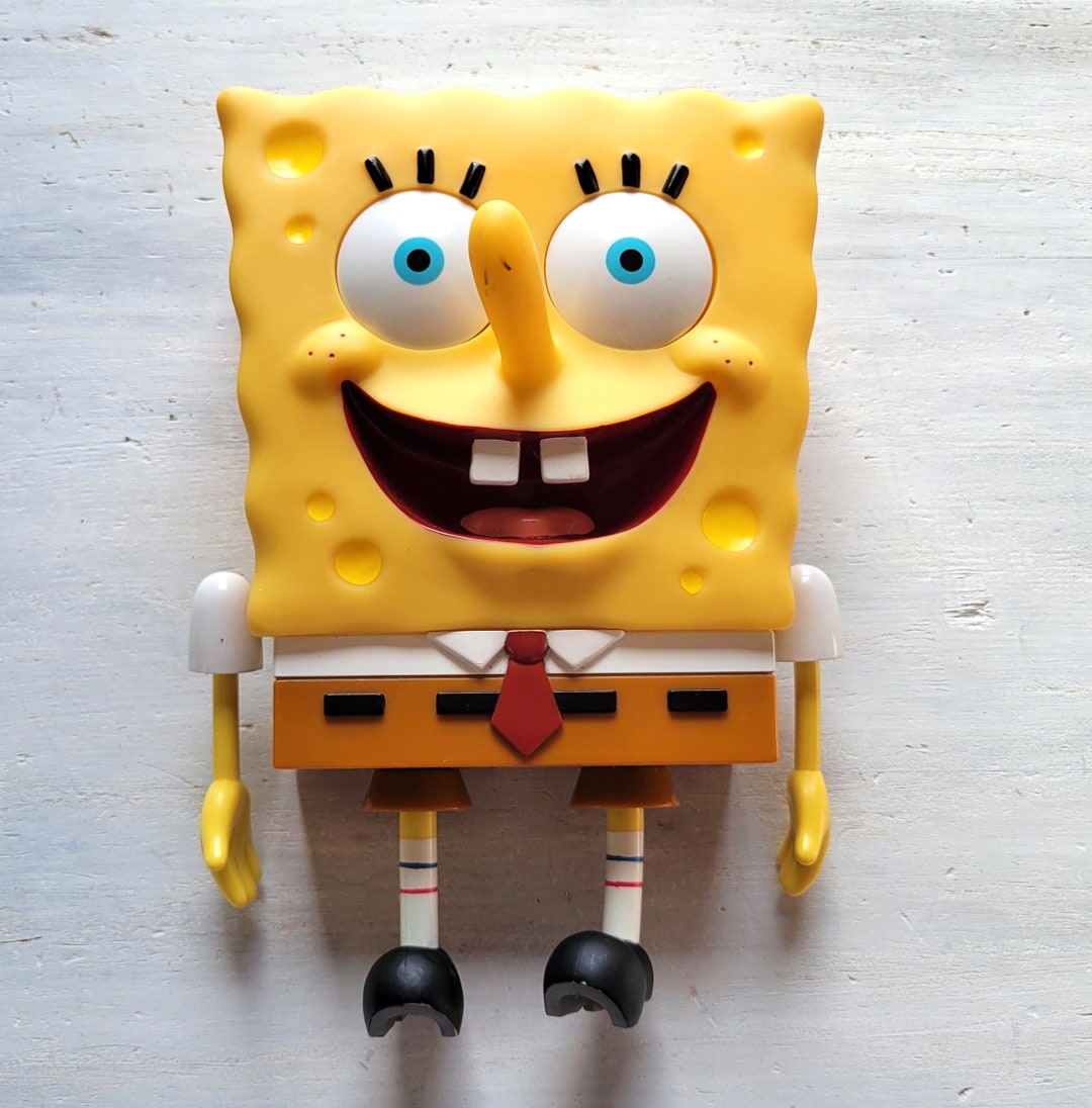 Vintage Talking Spongebob Figure 9 Working - Etsy