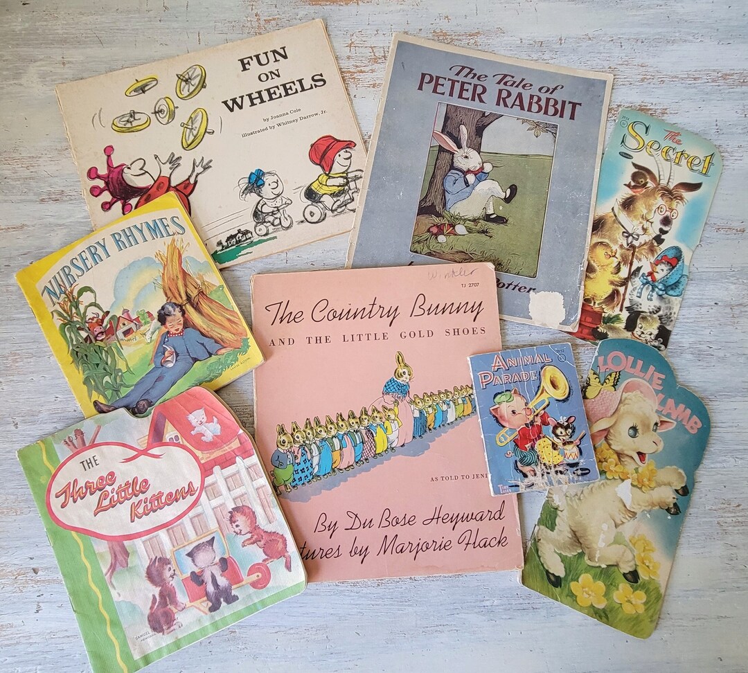 The Easter Bunny That Overslept & Be Nice to Spiders Vintage HC ...