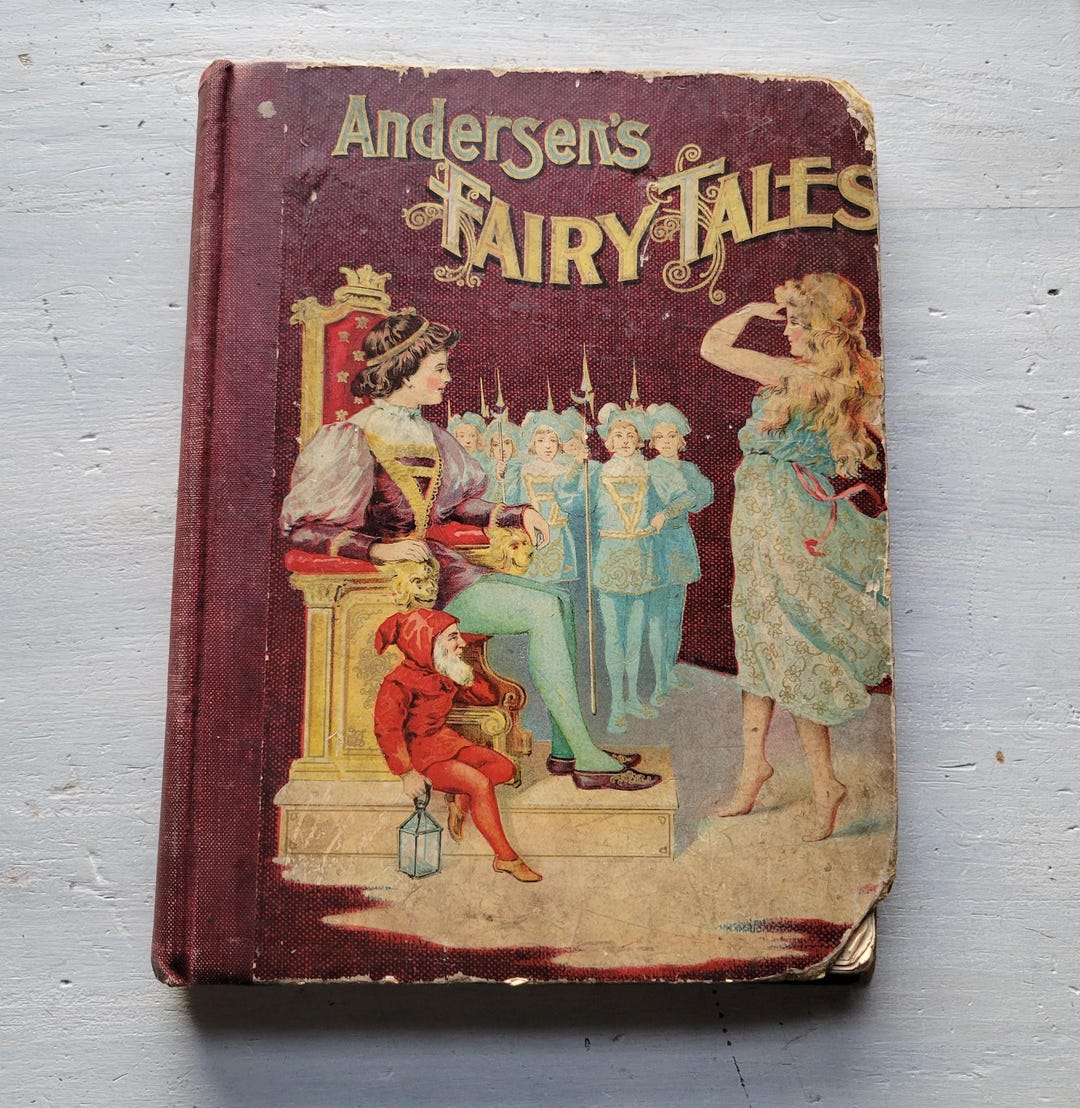 Vintage 1930's Andersen's Fairy Tales Children's Book Homewood - Etsy