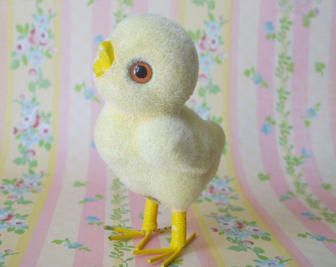 Vintage Josef Originals Flocked Easter Chick Figurine - Etsy