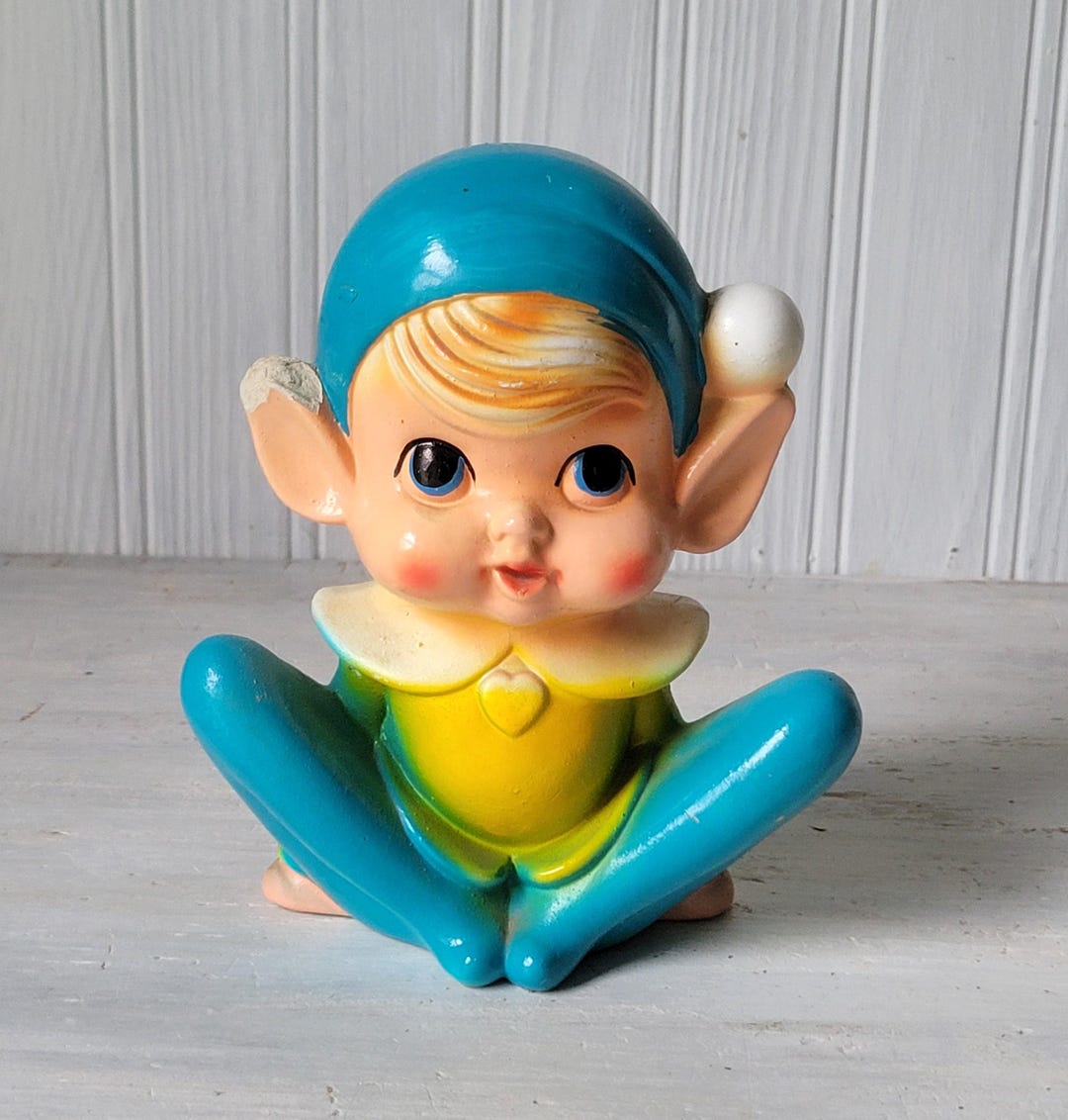 Vintage Wales Elf Pixie Figure Japan AS IS - Etsy