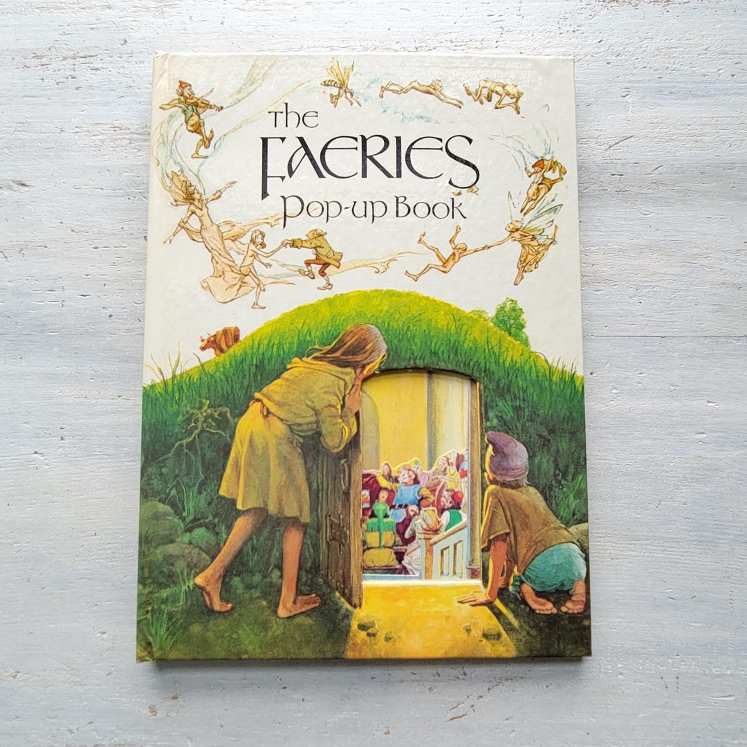 Vintage 1980 the Faeries Pop-up Book Brian Froud Alan Lee - Etsy