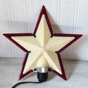 Vintage 1950's Paramount Star Tree Topper 9 - Etsy