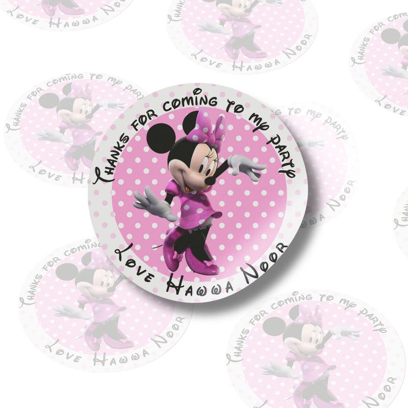 Custom Mini Dot Sticker - Etsy