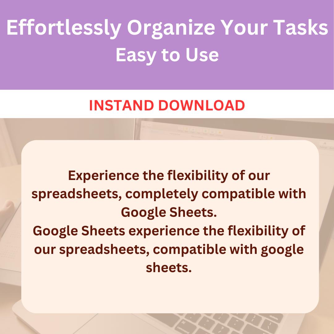 Housekeeping Inventory Template | Editable & Easy to Use | Digital ...