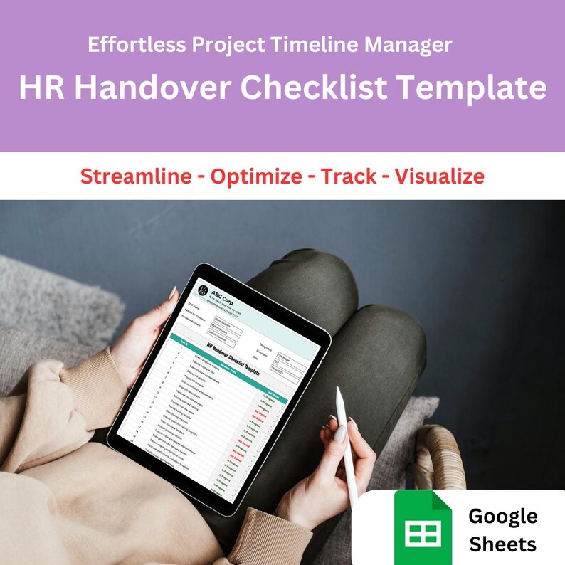 HR Handover Checklist Template Easy Editable Download for HR ...