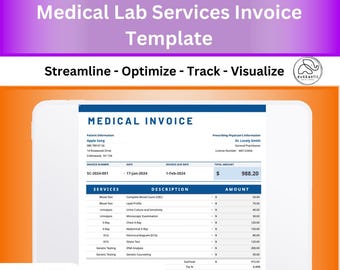 Dashboard Template Editable & Easy to Use Digital Download - Etsy