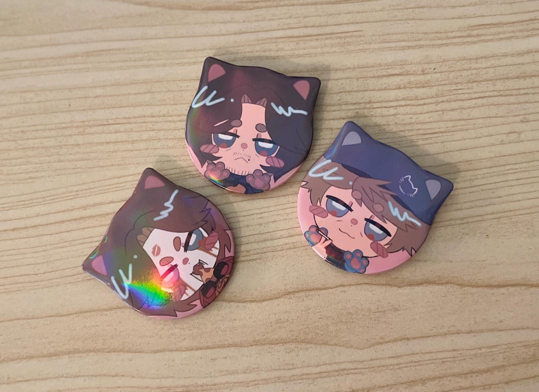 Death Stranding 2 - Cat Pin-back Buttons - Etsy