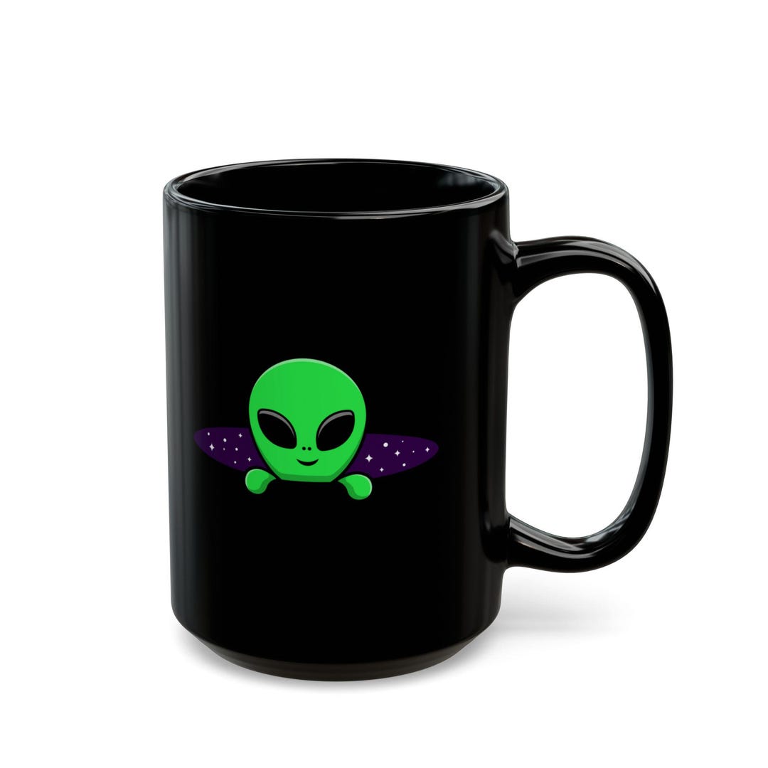 Alien Mug, UFO Rave Festival Trippy Cup, 11oz, 15oz Fun Coffee Tea ...