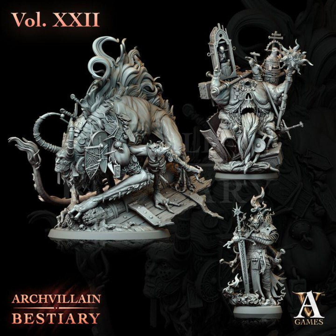 Archvillain Bestiary Vol. XXII - Etsy
