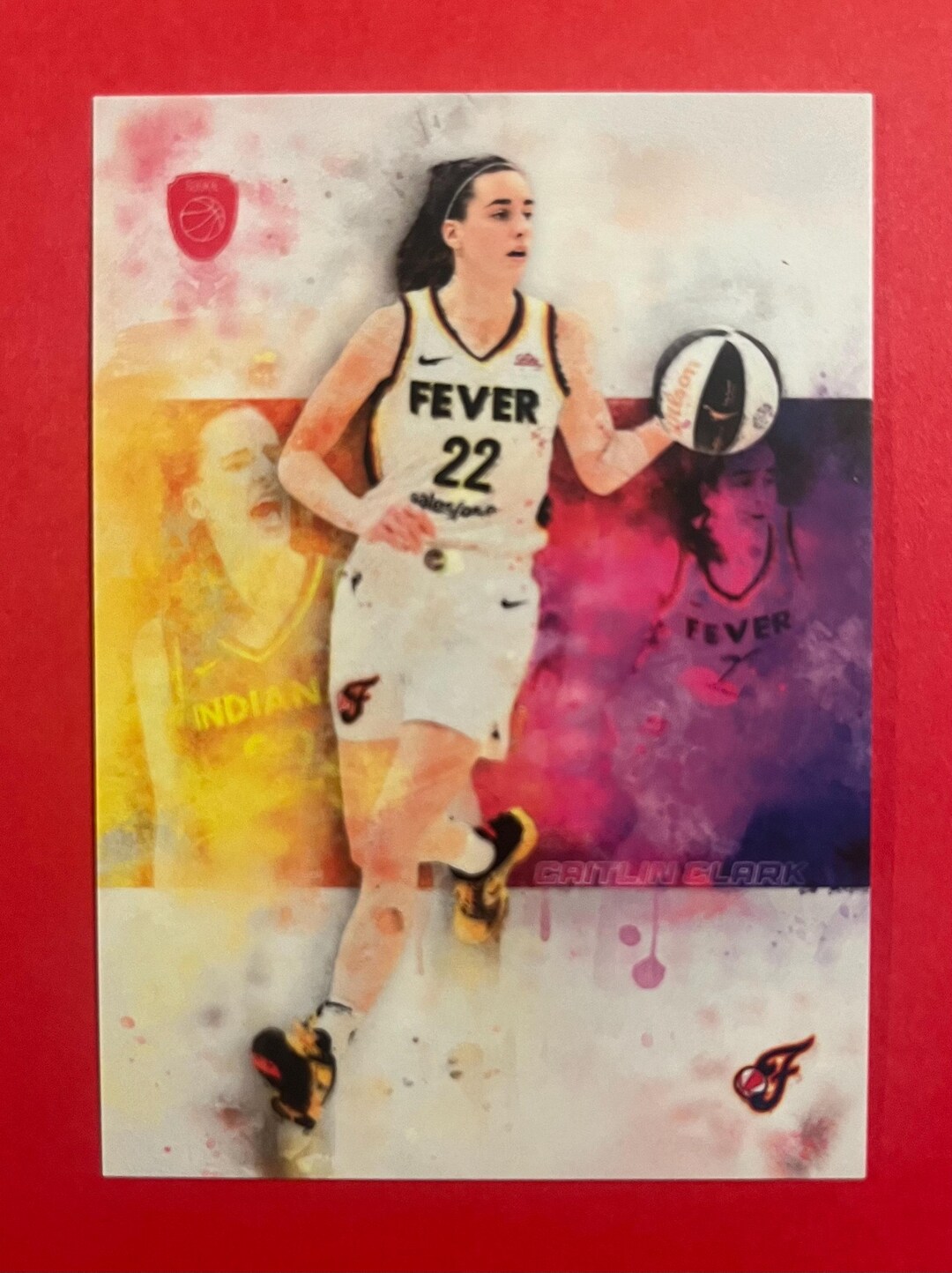 CAITLIN CLARK - Custom Art Card by John Rudolph Signed by Artist #20 ...