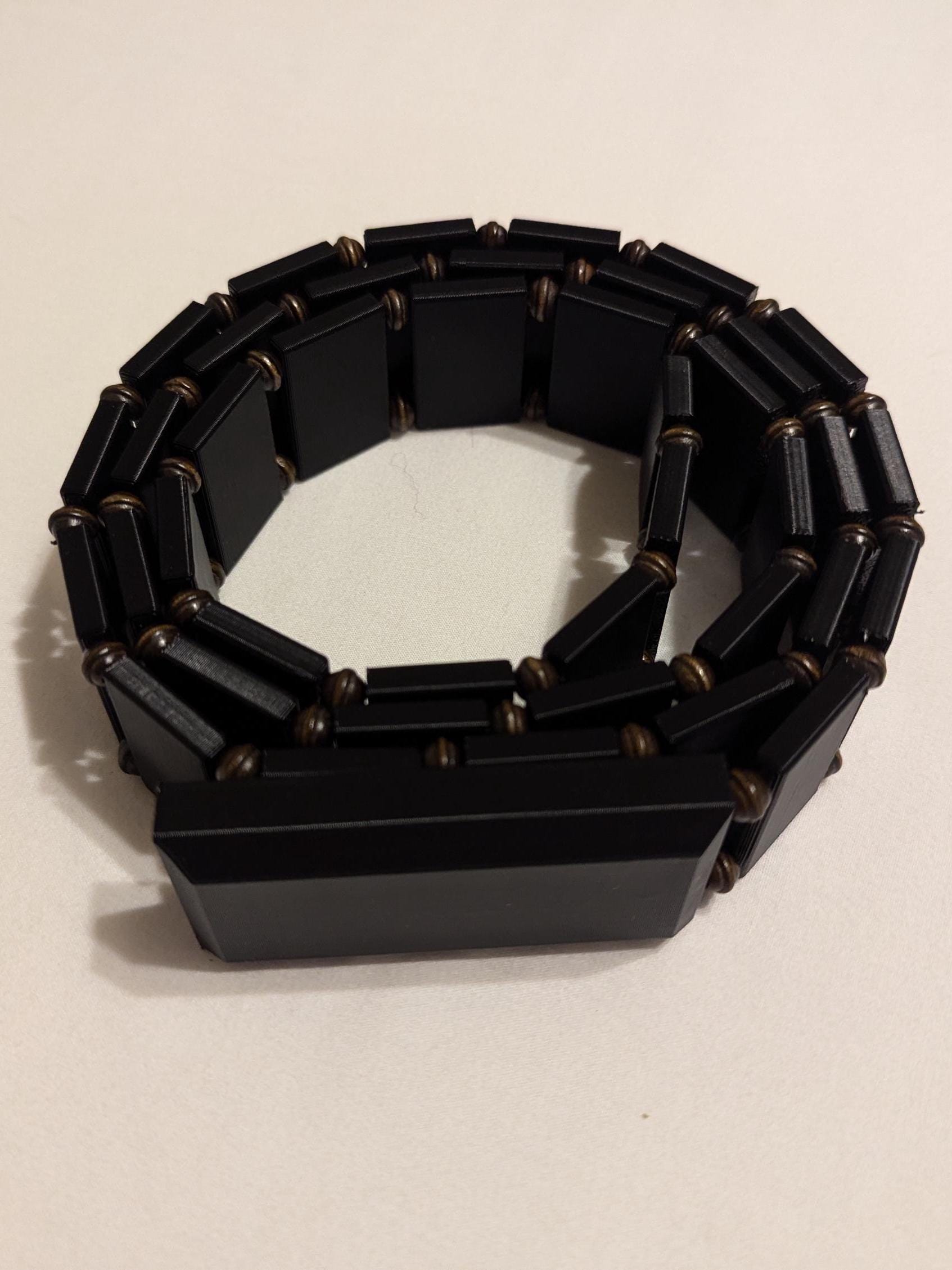 Polylink Belt Unique Belt 3d Printed Custom Belt Handmade Minimalist Design Functional Fashion ...