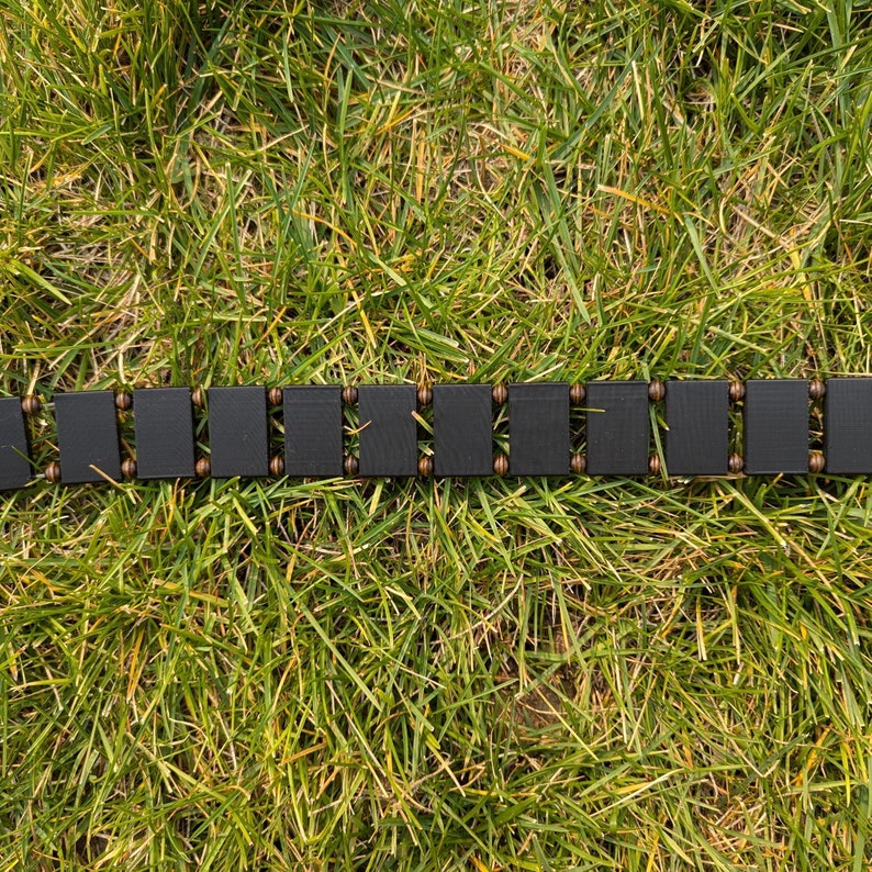 Polylink Belt Unique Belt 3d Printed Custom Belt Handmade Minimalist Design Functional Fashion ...