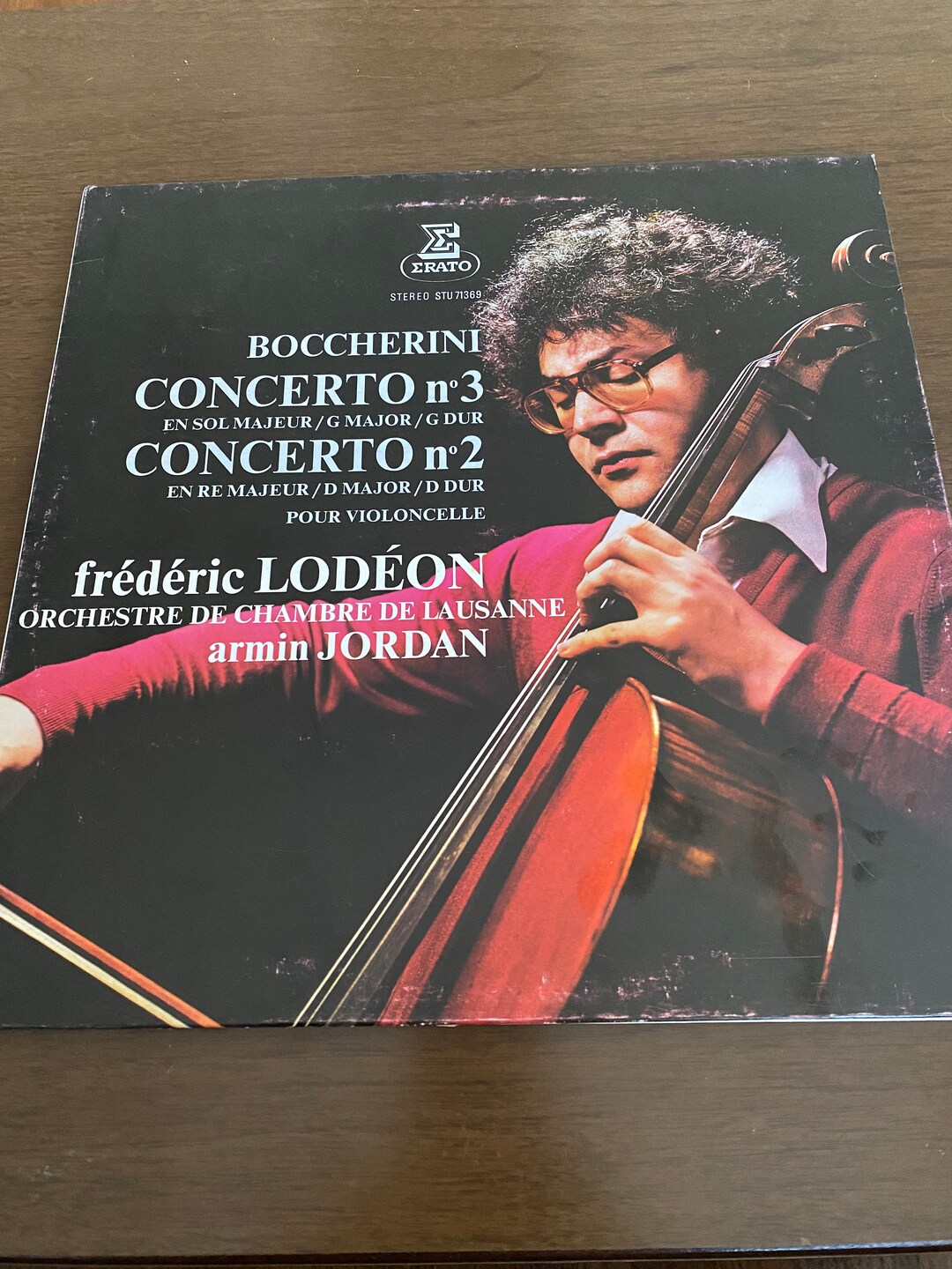 Vintage Vinyl - Boccherini - Cello Concertos No. 3 & 2 | Lodéon, Jordan ...