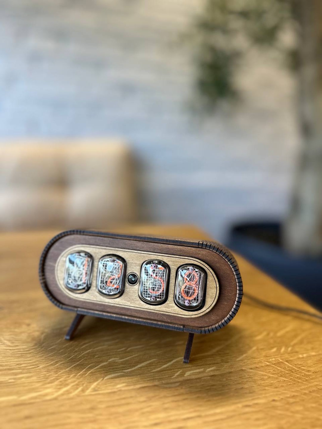 Nixie Small Clock, In-12 Nixie Uhr, Desk Clock, Alarm Clock - Etsy