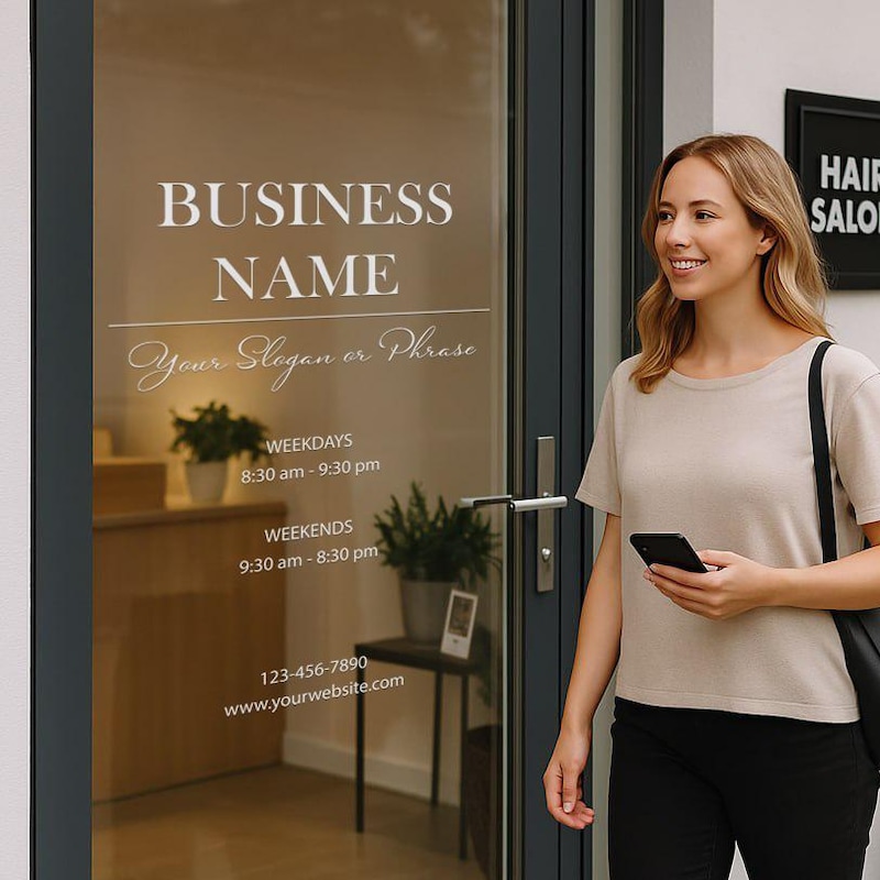 Storefront Window Decals - Etsy