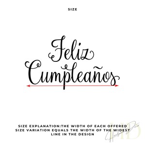 Feliz Cumpleanos Birthday Decal Vinyl Lettering Gold Sticker Spanish ...
