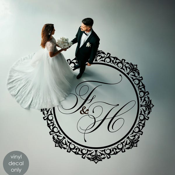 Dance Floor Monogram - Etsy