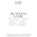 Business Name Logo Sign Personalized Storefront Decal Slogan Custom ...