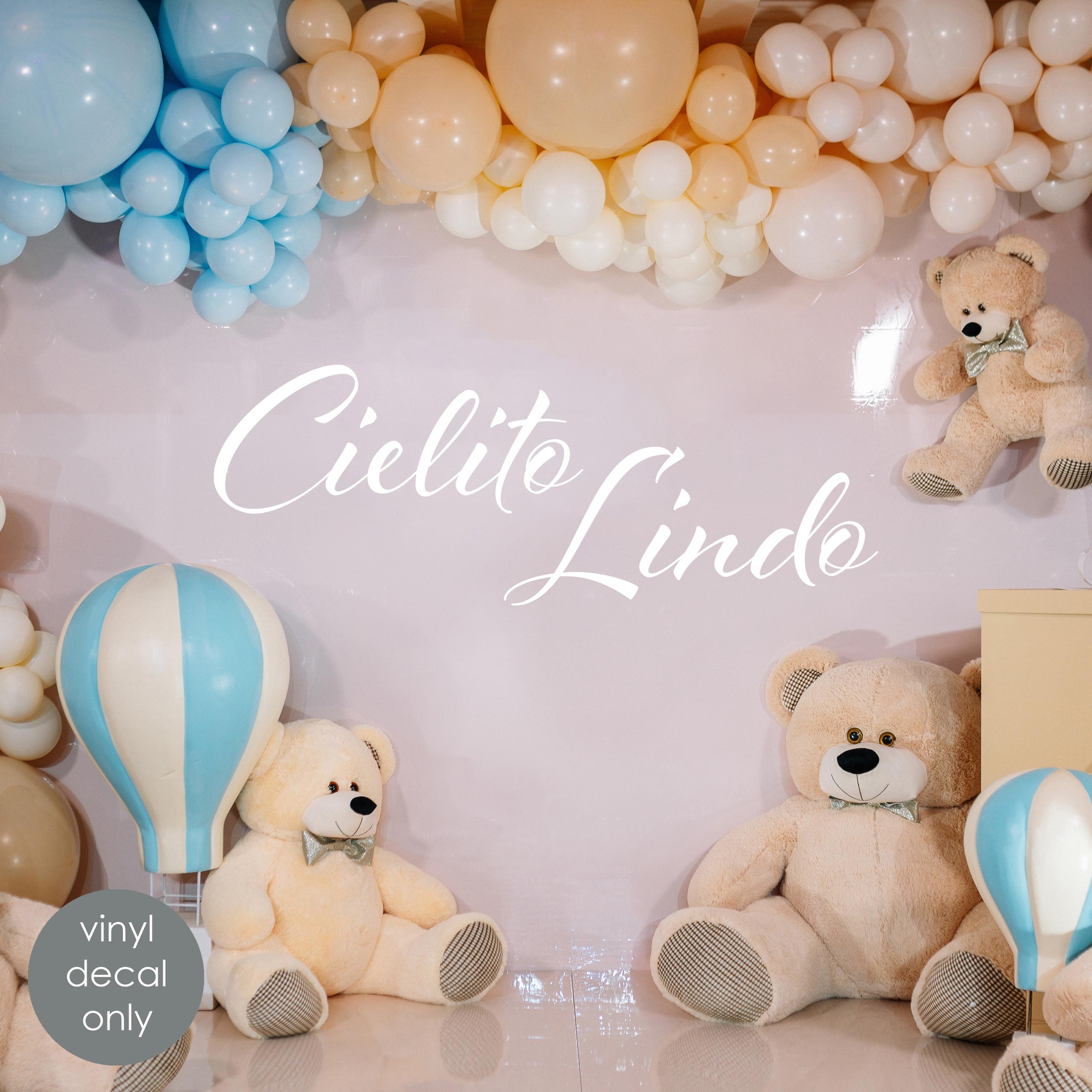 Cielito Lindo Baby Shower Vinyl Decal – Mexican-themed Backdrop, Gender ...