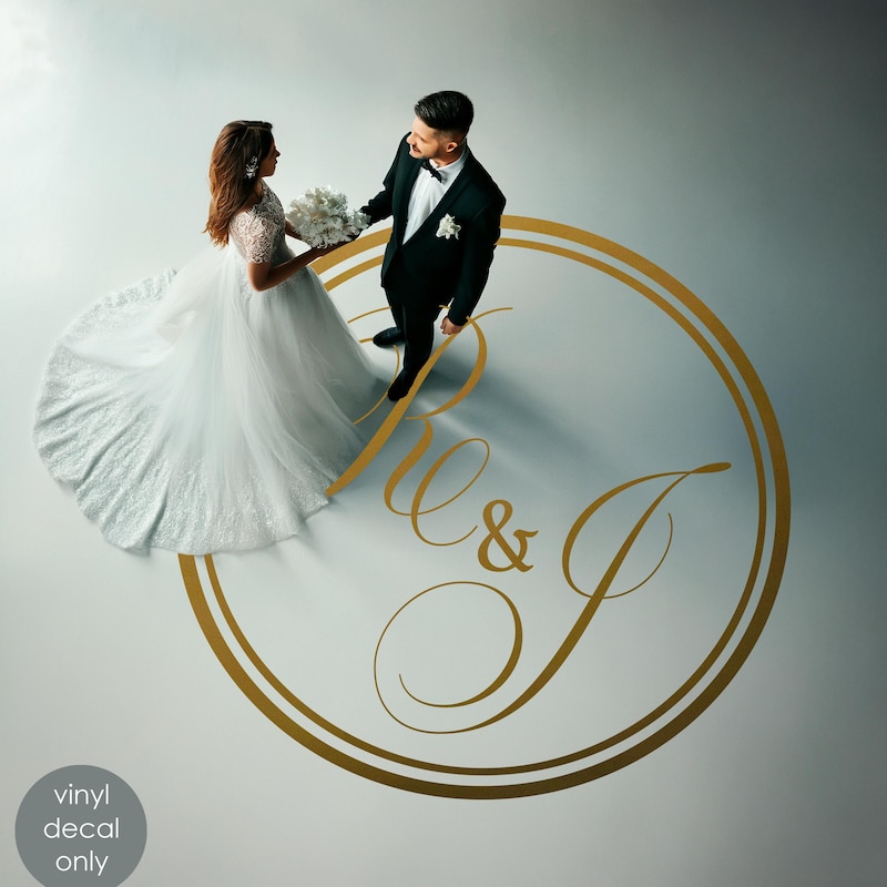 Dance Floor Monogram - Etsy