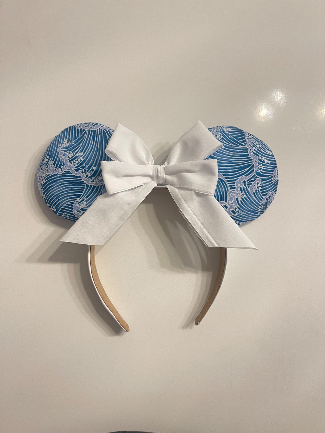 Disney Inspired 'blue Ocean Sea Princess' Mickey Ears - Etsy