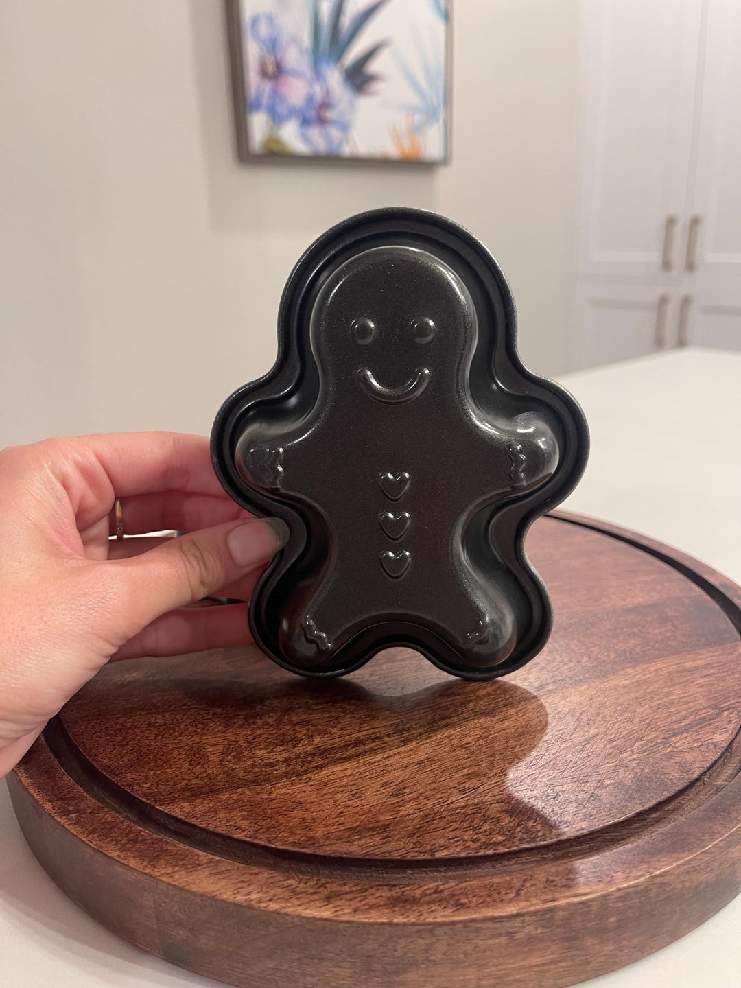 Mini Gingerbread Man Baking Pan - Etsy