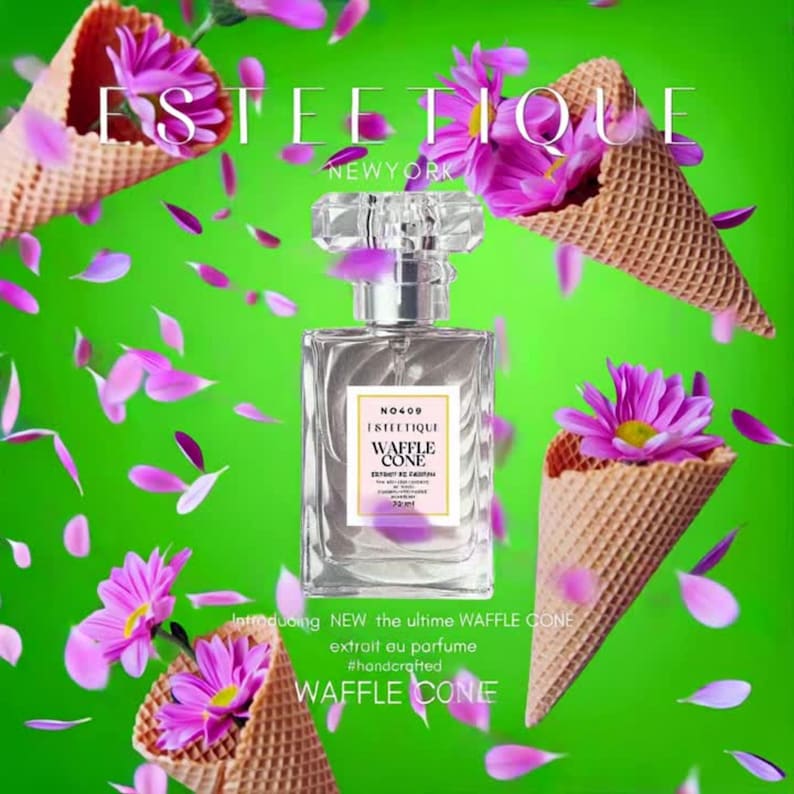 Waffle Cone Perfume | Vanilla | Gourmand | Summer | Fine-fragrance ...