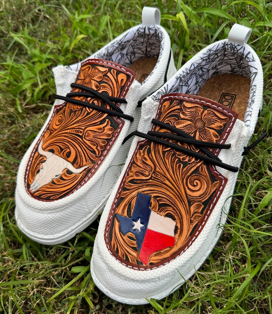 Double R Western Tooled Leather Shoes texas - Etsy